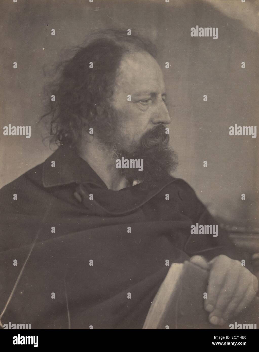 Alfred, Lord Tennyson, 1865 Stock Photo - Alamy