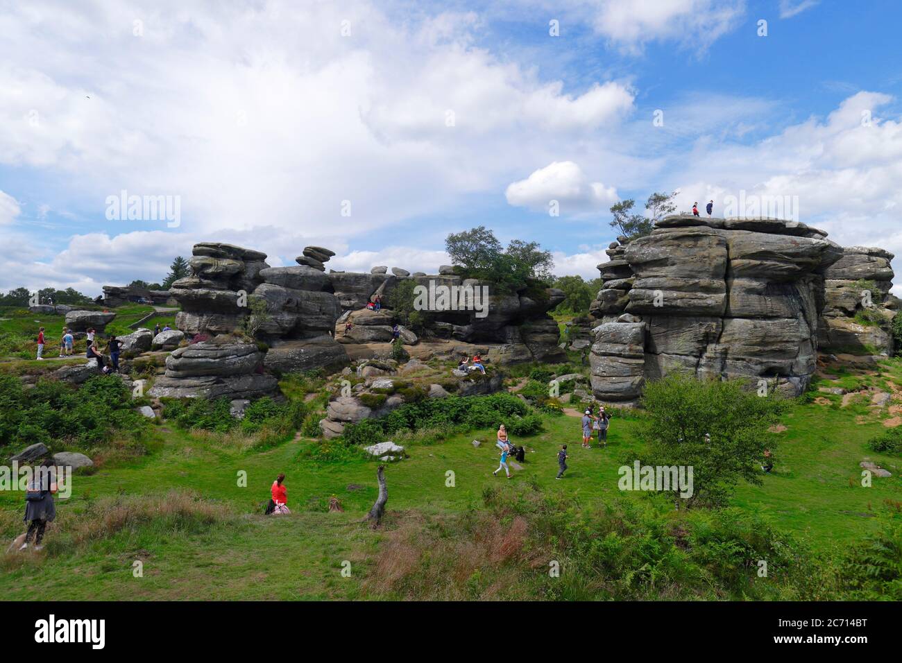 Brimham Rocks in North Yorkshire, is owned by National Trust & is great ...
