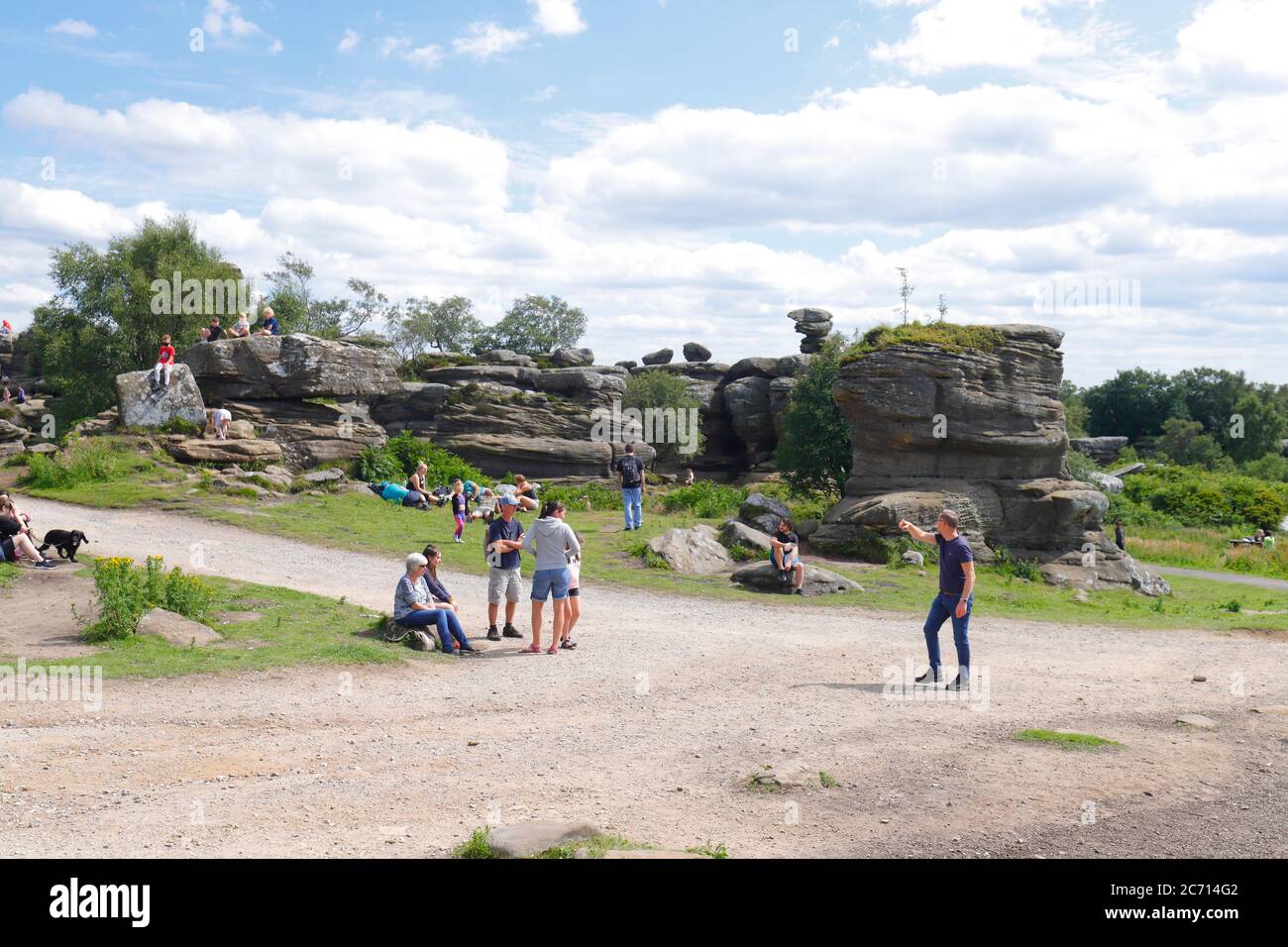 Brimham Rocks in North Yorkshire, is owned by National Trust & is great ...