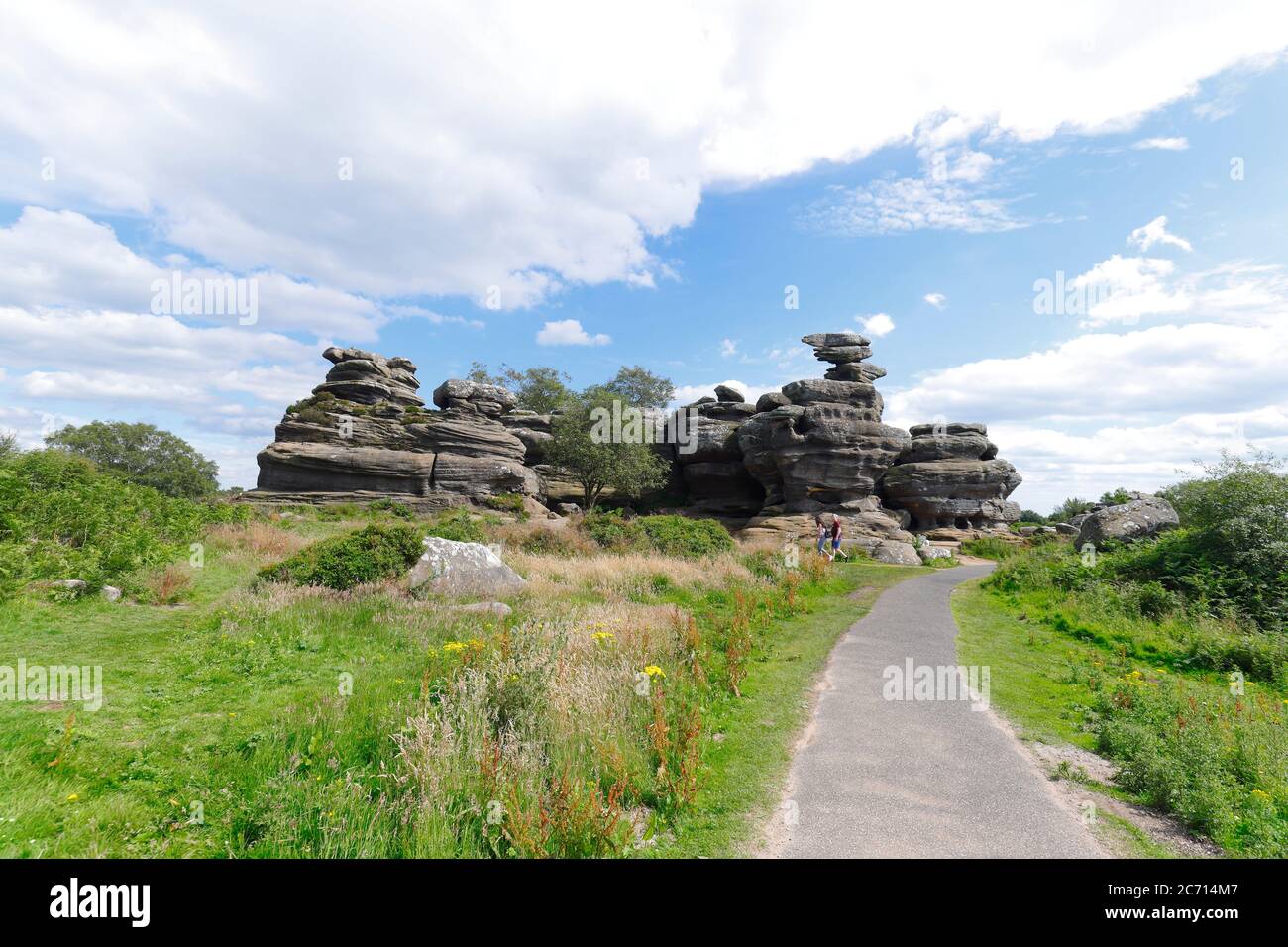 Brimham Rocks in North Yorkshire, is owned by National Trust & is great ...