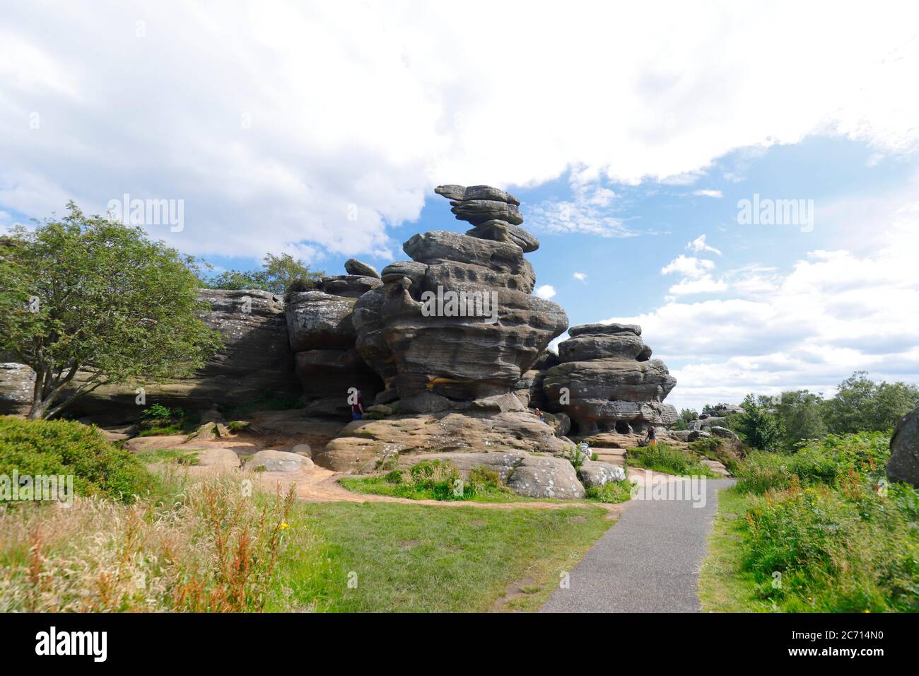 Brimham Rocks in North Yorkshire, is owned by National Trust & is great ...