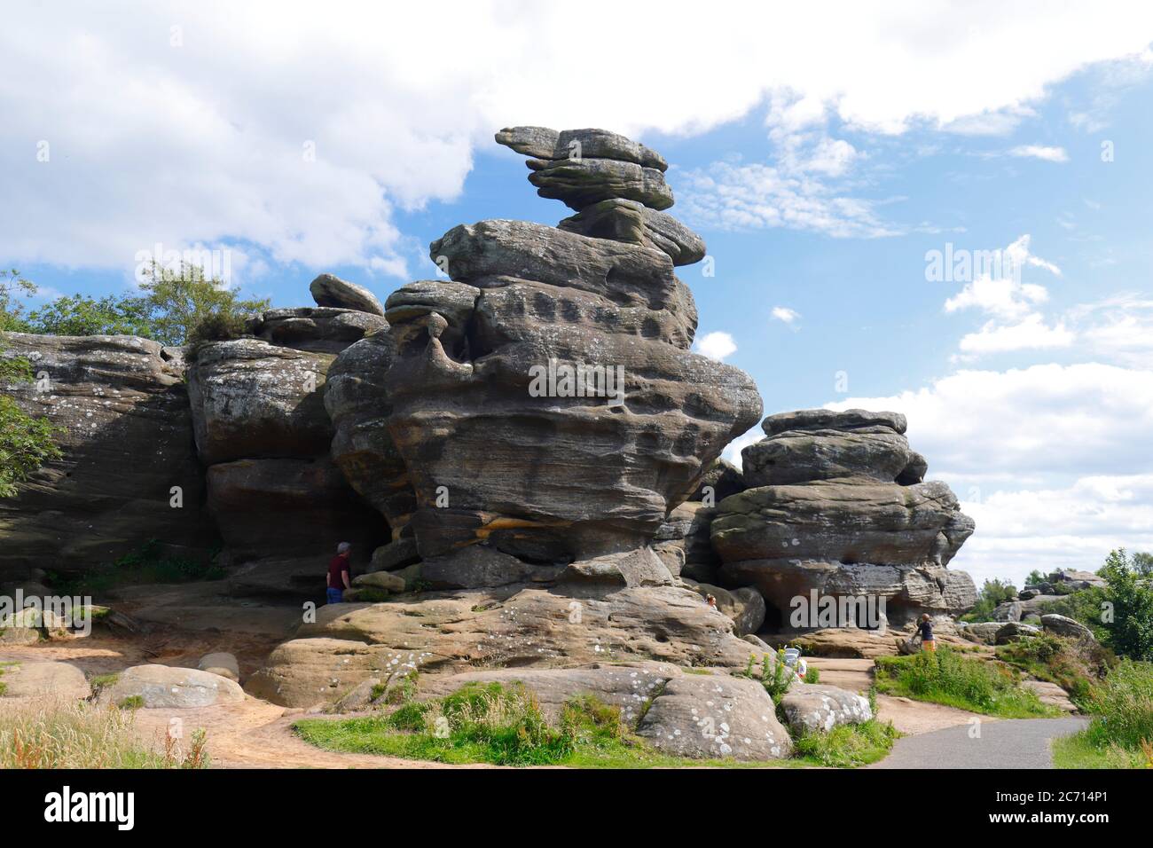 Brimham Rocks in North Yorkshire, is owned by National Trust & is great ...