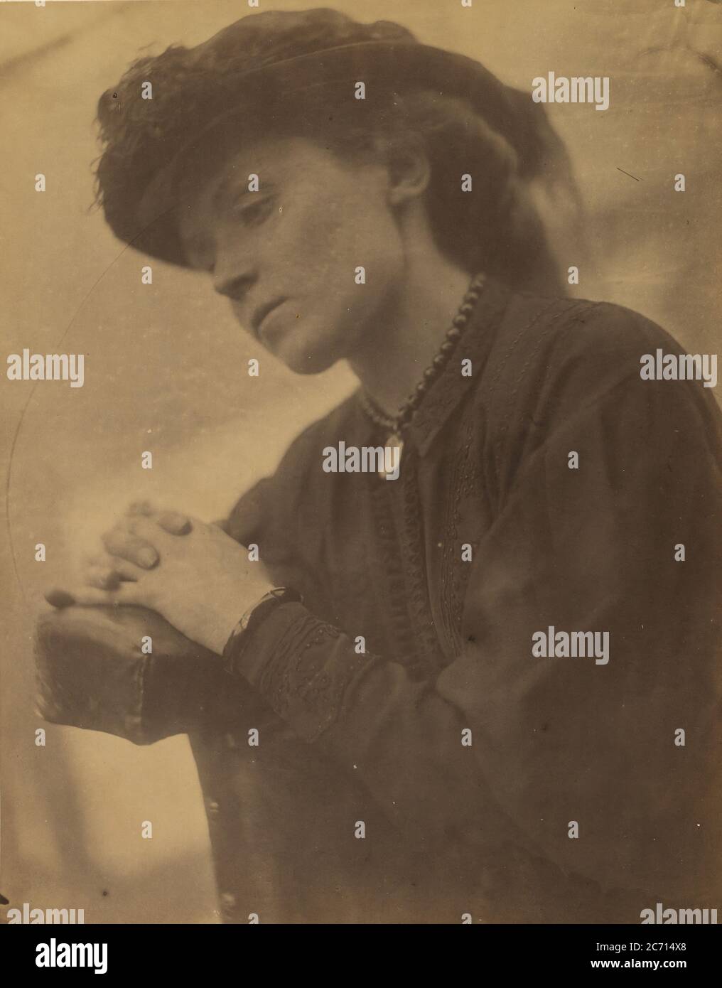 Victorian Woman Hat 1865 High Resolution Stock Photography and Images ...