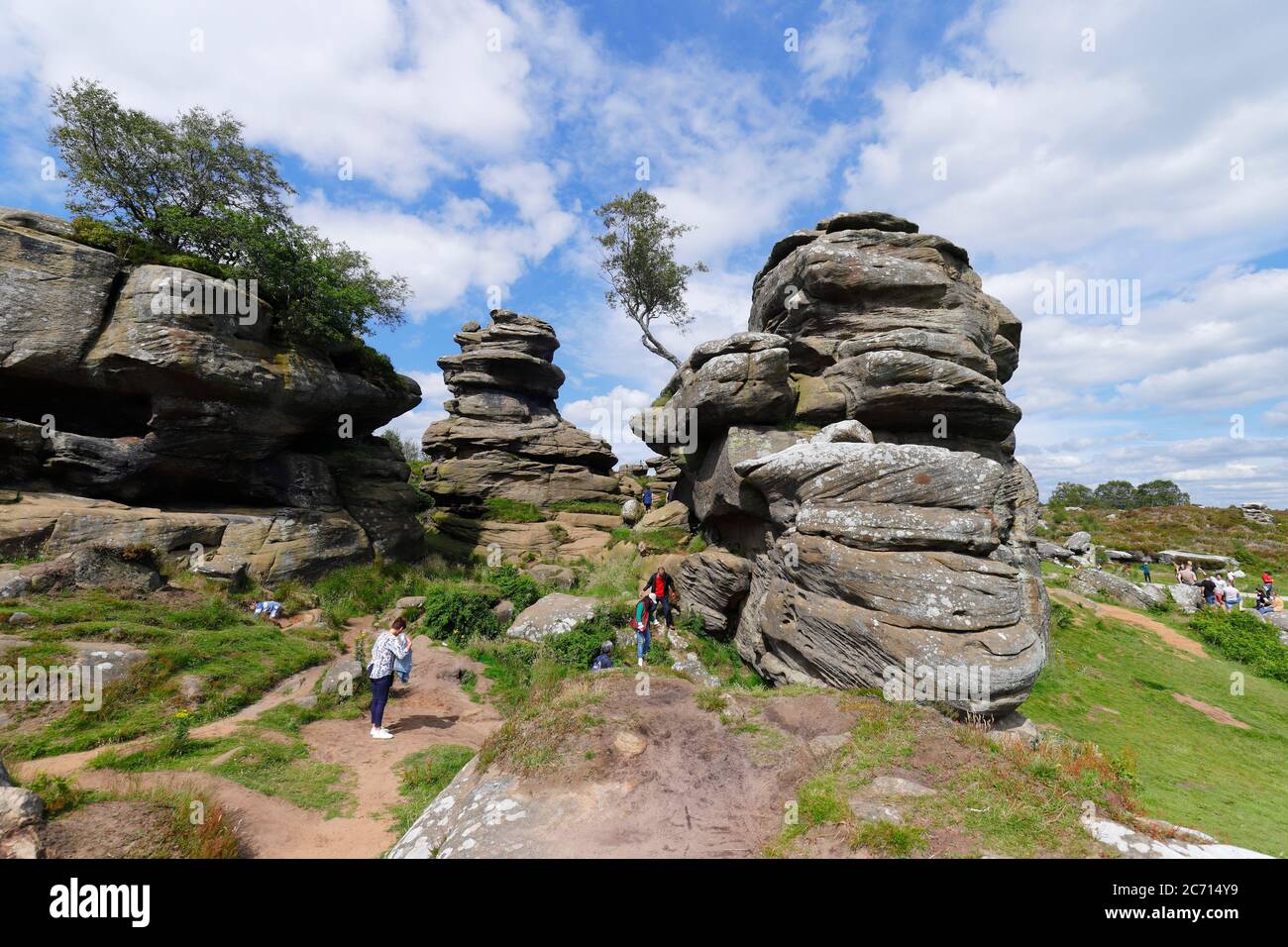 Brimham Rocks in North Yorkshire, is owned by National Trust & is great ...