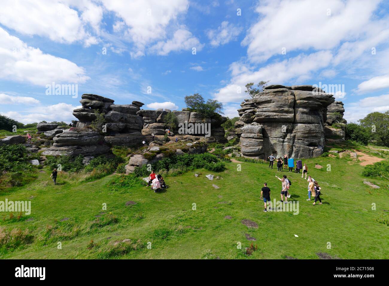 Brimham Rocks in North Yorkshire, is owned by National Trust & is great ...