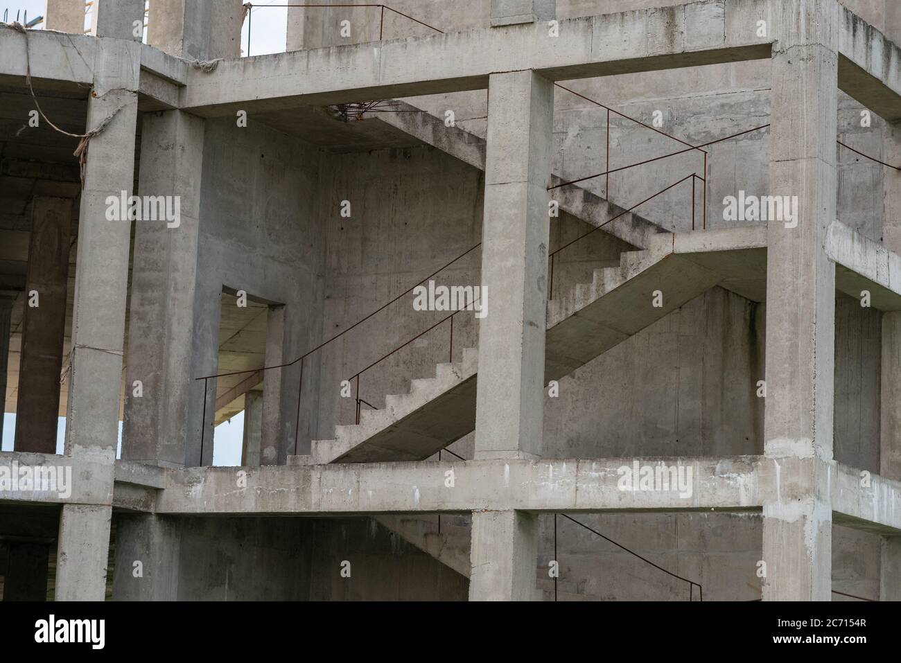 Brick walls house under construction hi-res stock photography and ...