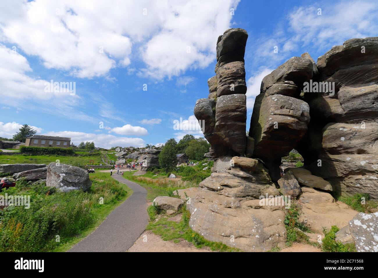 Brimham Rocks in North Yorkshire, is owned by National Trust & is great ...