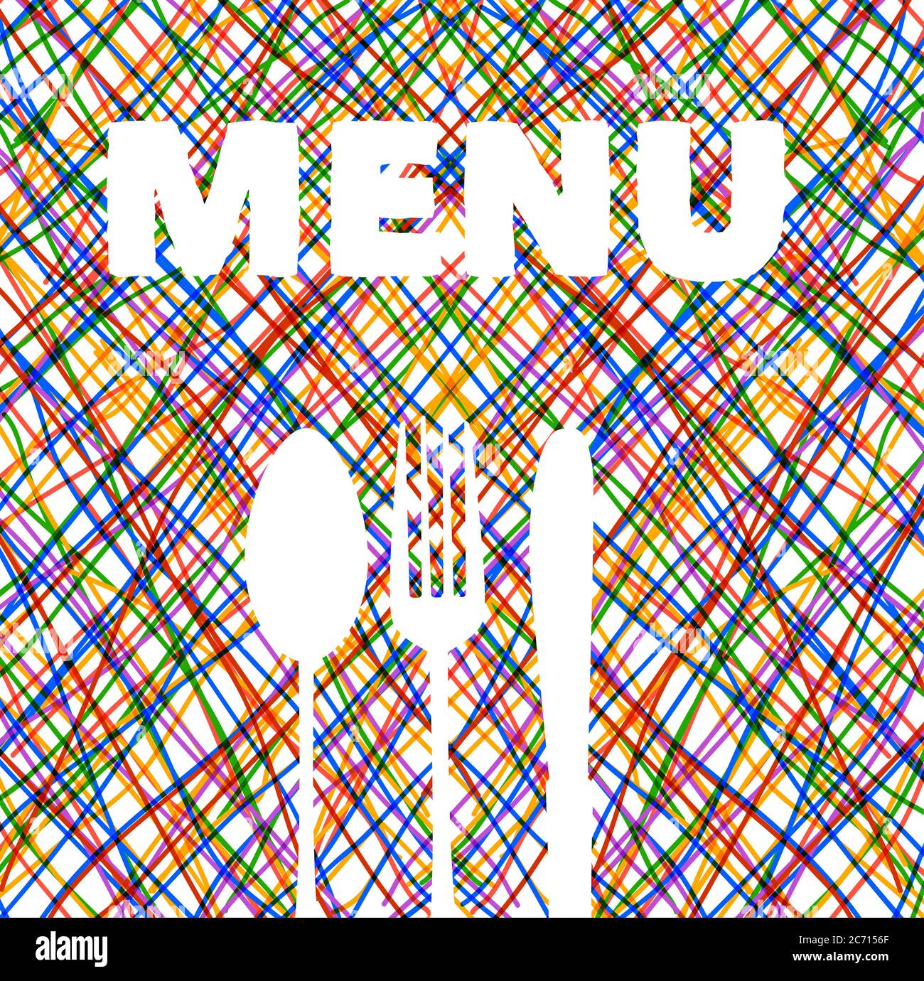 Menu card design, vector illustration Stock Vector Image & Art - Alamy