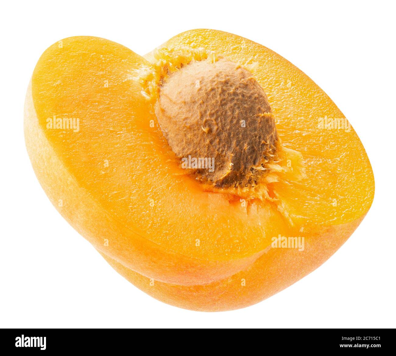 Apricot half core hi-res stock photography and images - Alamy
