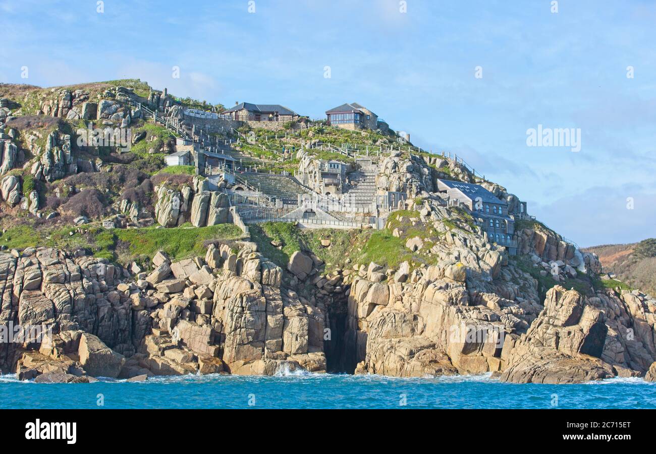 The Minak Theatre, an amphitheatre cut into the granite cliff at ...