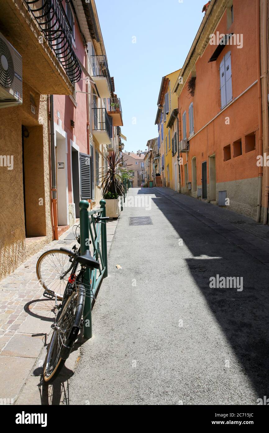 the French Riviera, Sainte-Maxime, France Stock Photo - Alamy