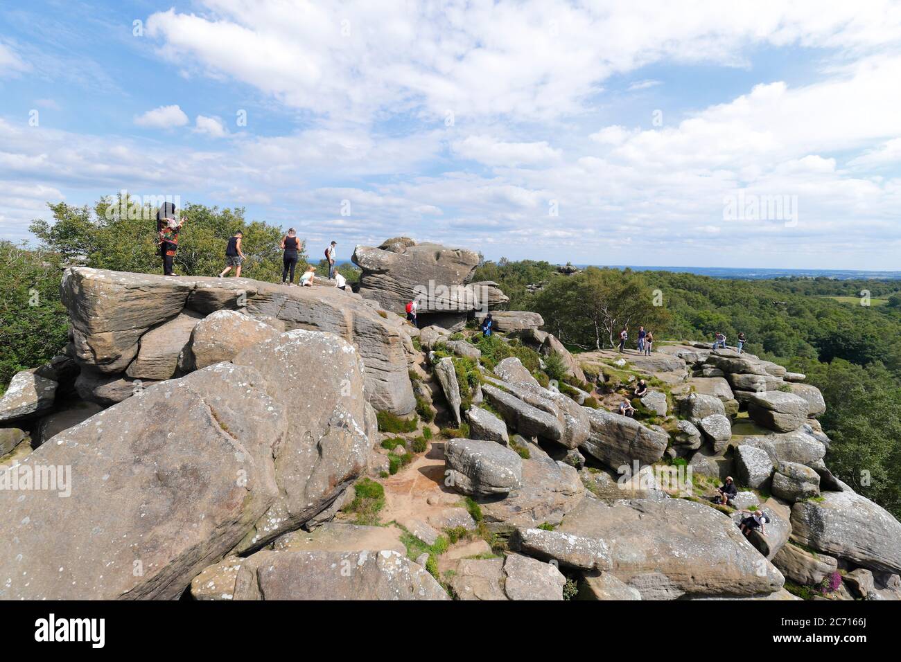 Brimham Rocks in North Yorkshire, is owned by National Trust & is great ...