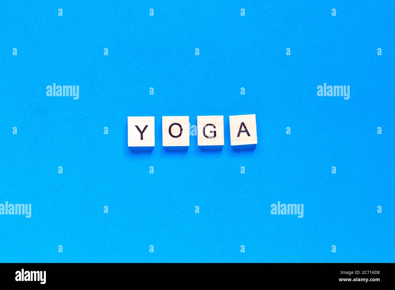 Yoga word hi-res stock photography and images - Alamy