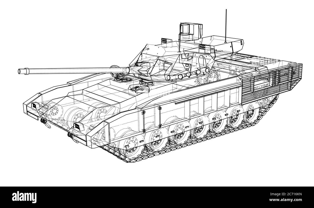 Artillery blueprint Cut Out Stock Images & Pictures - Alamy