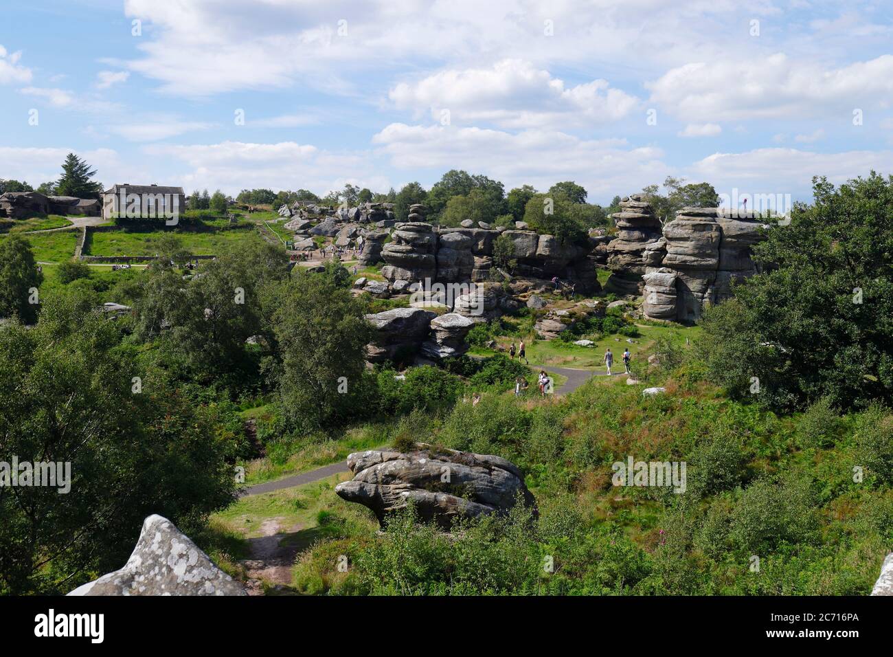 Brimham Rocks in North Yorkshire, is owned by National Trust & is great ...