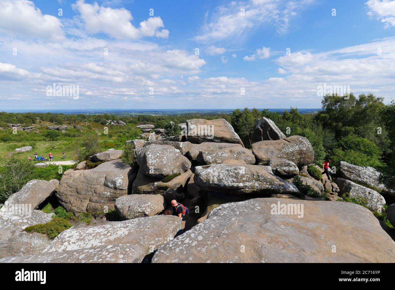 Brimham Rocks in North Yorkshire, is owned by National Trust & is great ...