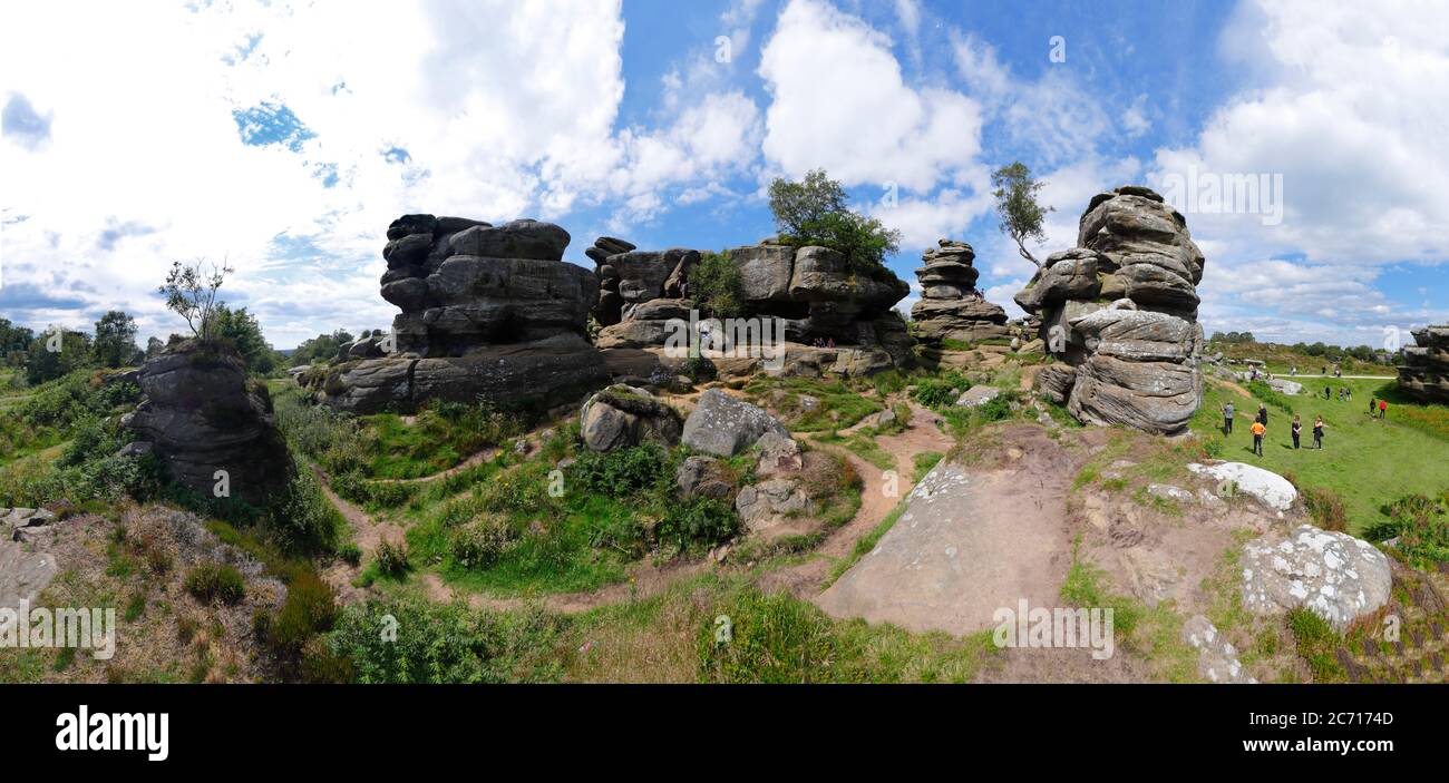 Brimham Rocks in North Yorkshire, is owned by National Trust & is great ...
