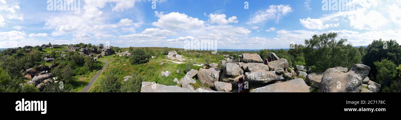 Brimham Rocks in North Yorkshire, is owned by National Trust & is great ...
