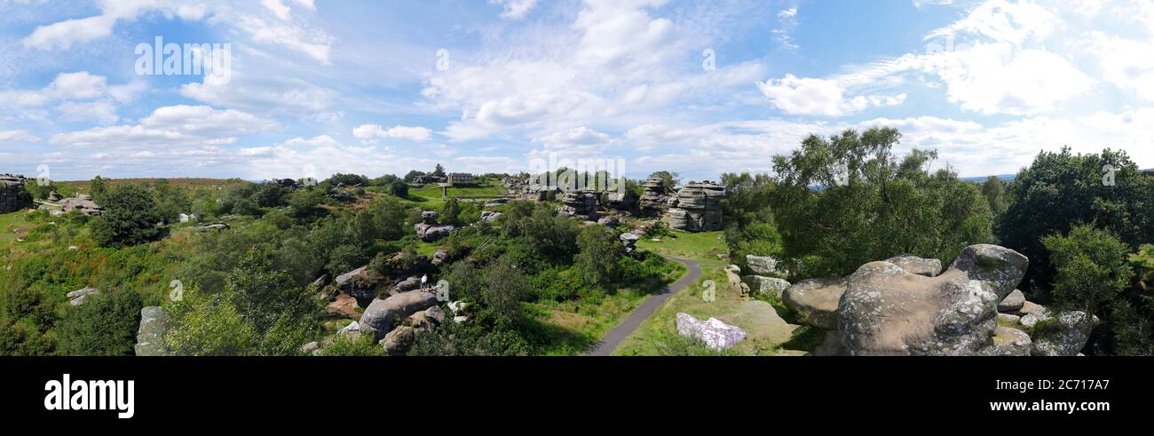 Brimham Rocks in North Yorkshire, is owned by National Trust & is great ...