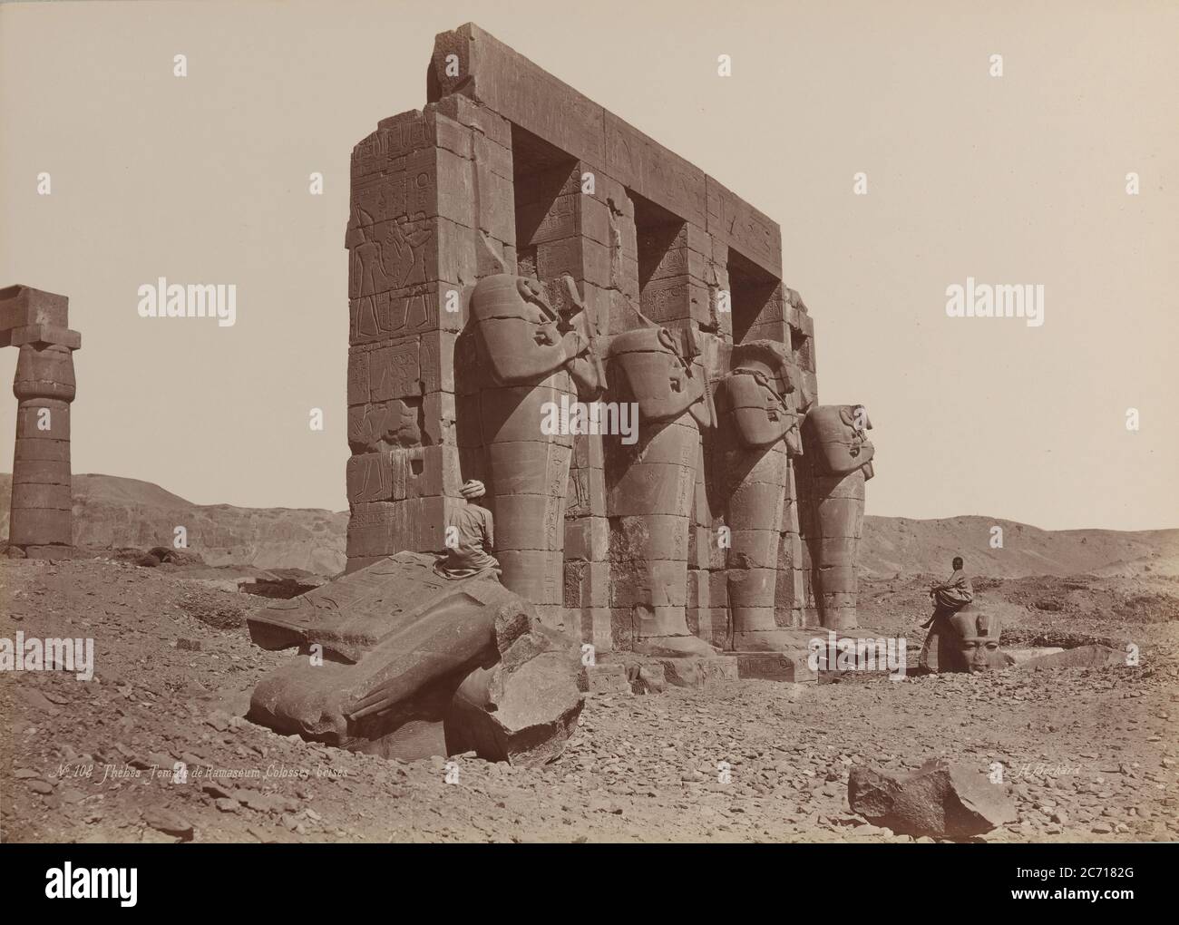 Ramasseum hi-res stock photography and images - Alamy