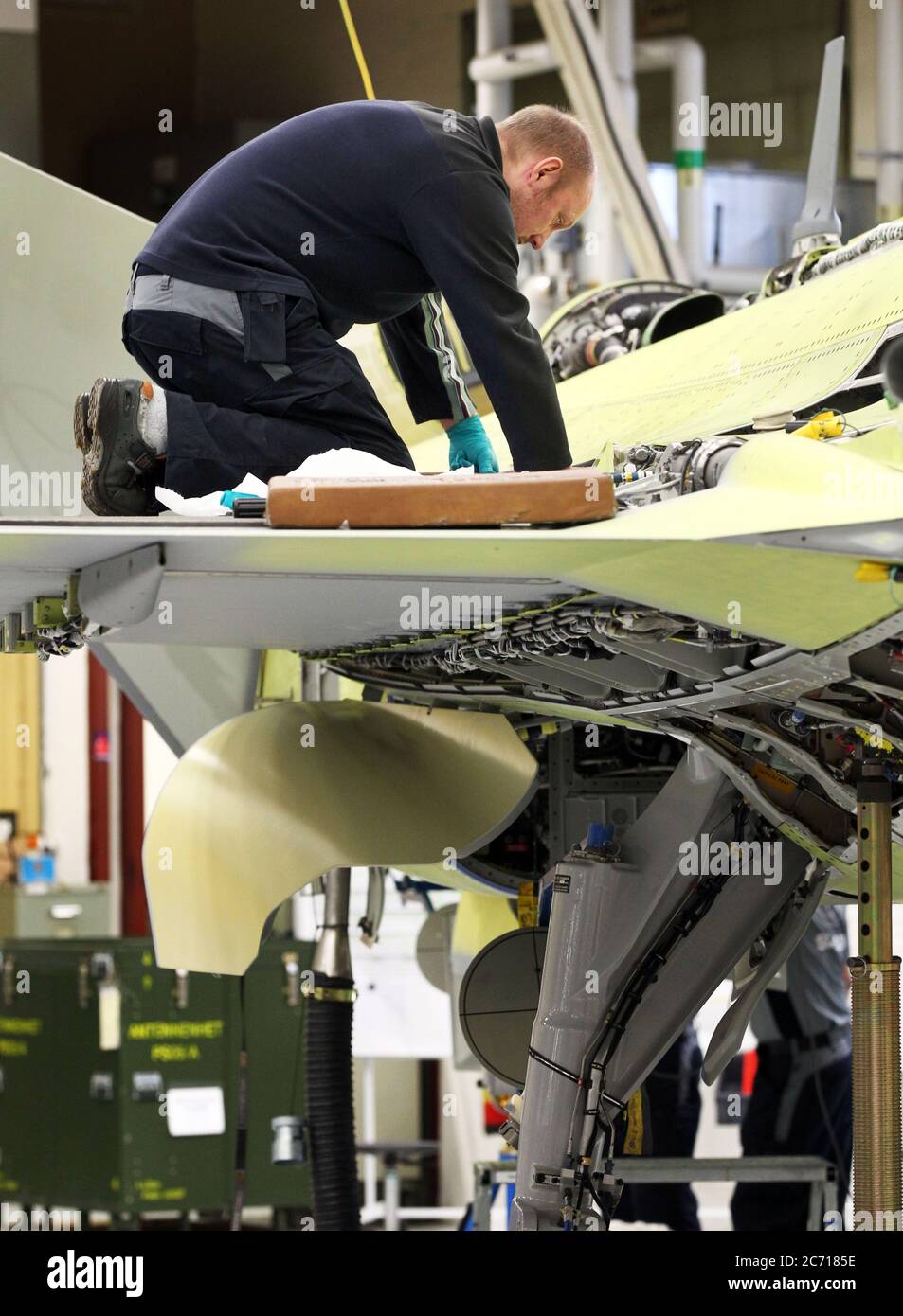 The aircraft manufacturer Saab AB in Linköping. Photo Jeppe Gustafsson ...