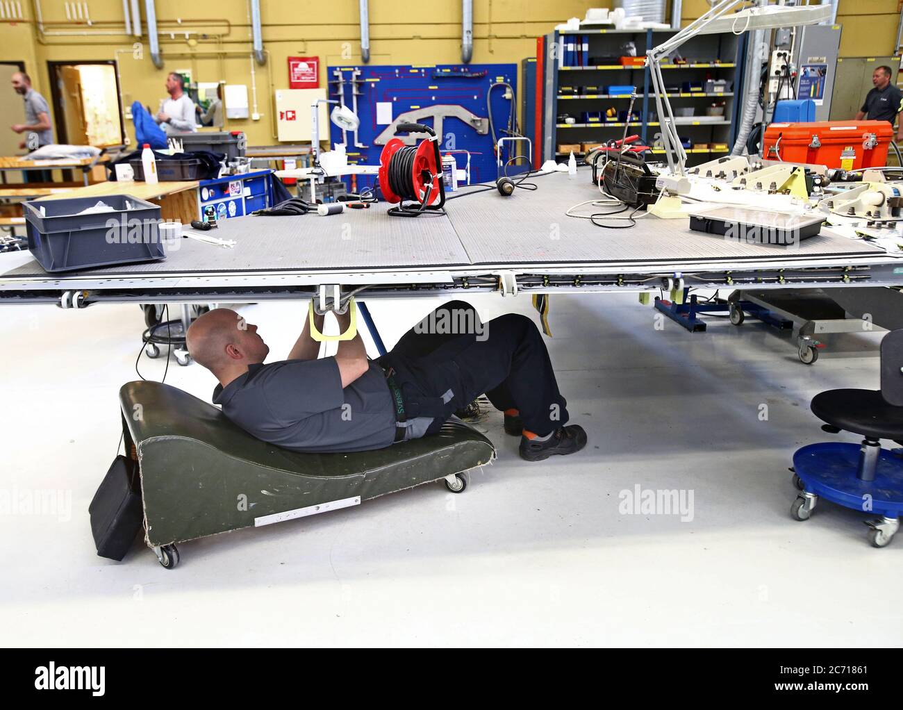 The aircraft manufacturer Saab AB in Linköping. Photo Jeppe Gustafsson ...