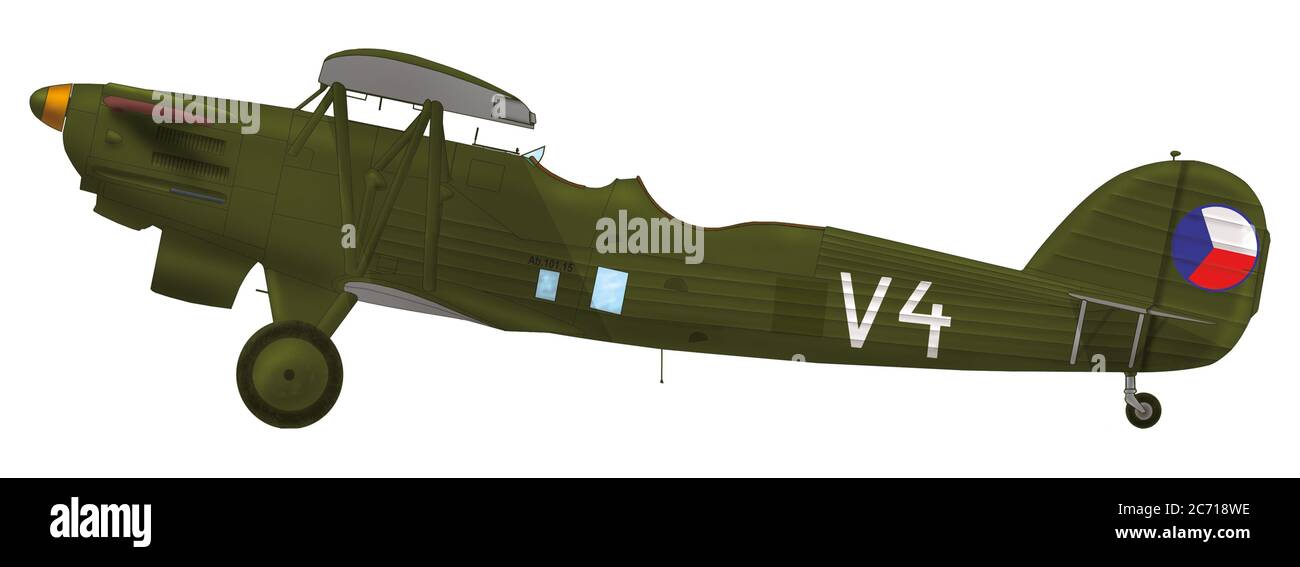 Aero Ab.101.15 of the Flight 74 of the Air Regiment 6 of the ...