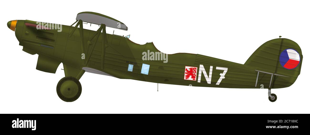 Aero Ab.101.44 of the Flight 73 of the Air Regiment 6 of the ...