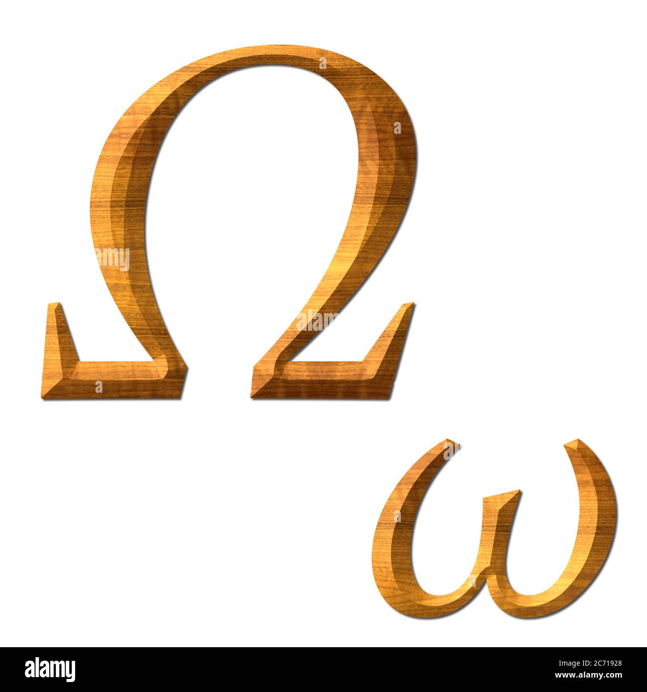 3d Greek Letter Omega High Resolution Stock Photography and Images - Alamy