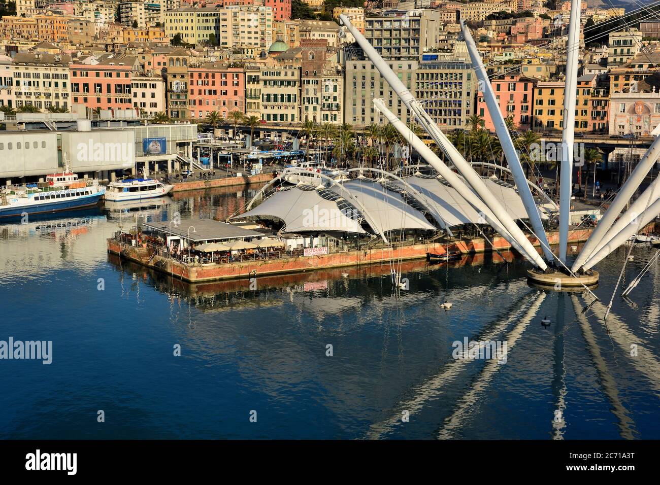 The Porto Antico, with its many cultural attractions and leisure ...