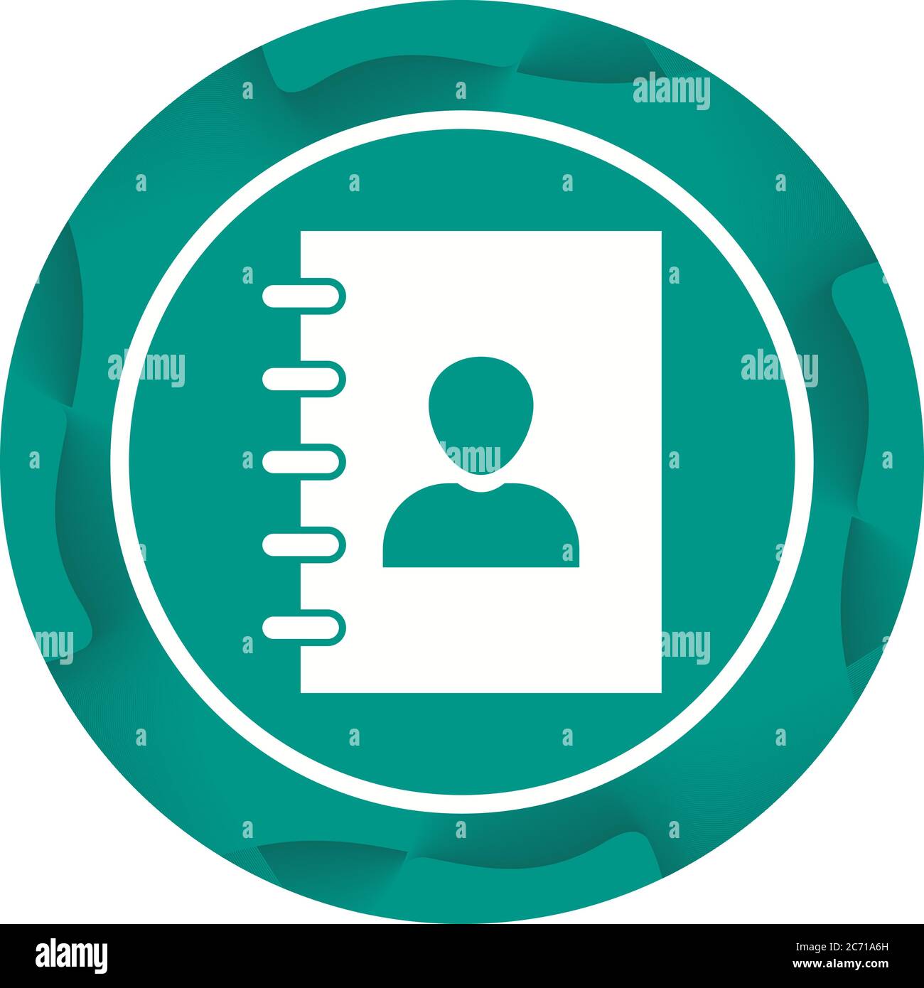 Unique Contacts Vector Glyph Icon Stock Vector Image & Art - Alamy