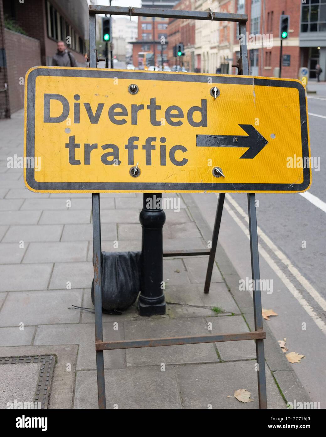 Traffic management road signs hi-res stock photography and images - Alamy