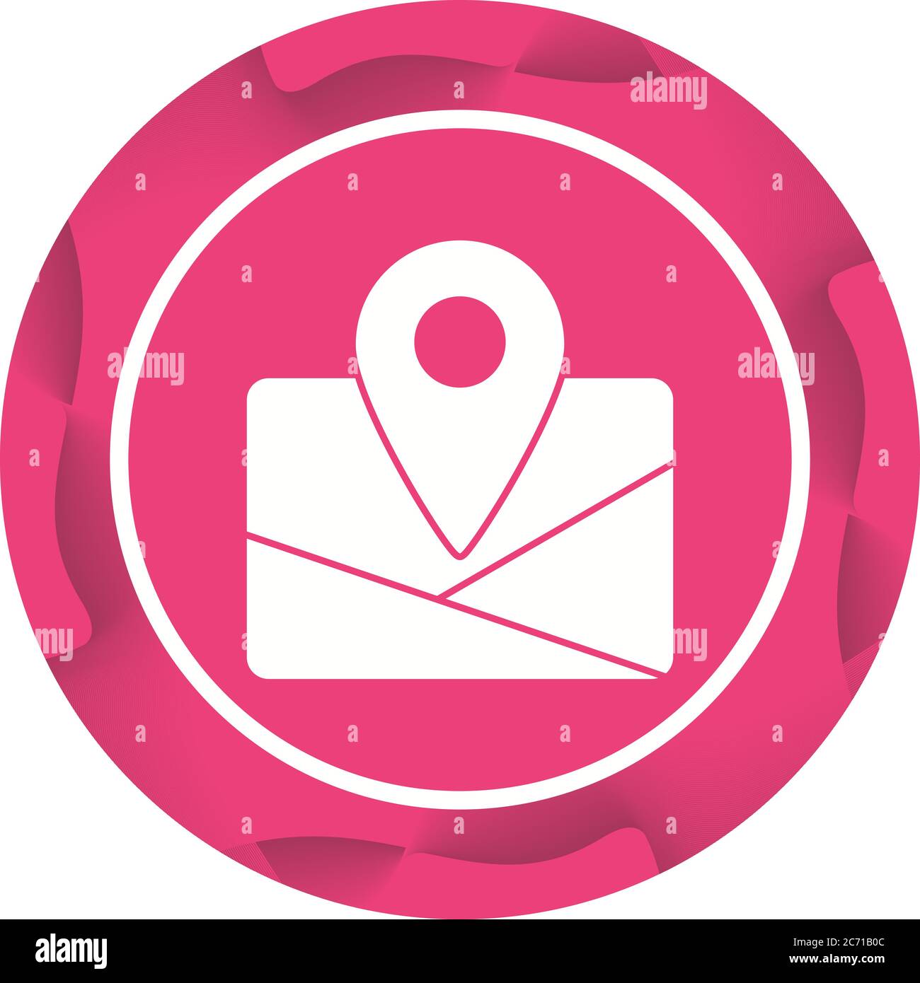 Unique Map Vector Glyph Icon Stock Vector Image & Art - Alamy