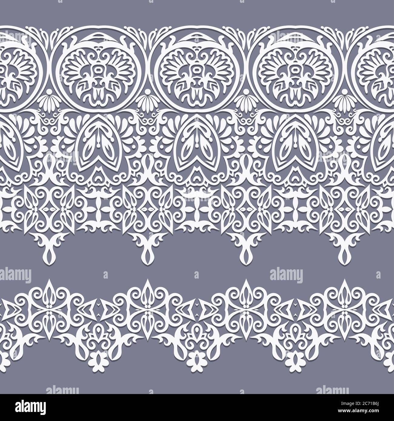 Abstract ethnic nature seamless line art stripes Stock Vector Image ...