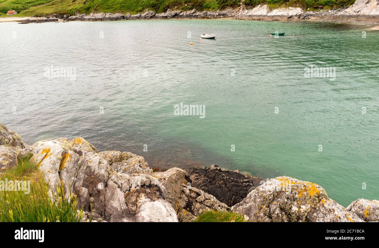 Coloured rocks on seashore hi-res stock photography and images - Alamy