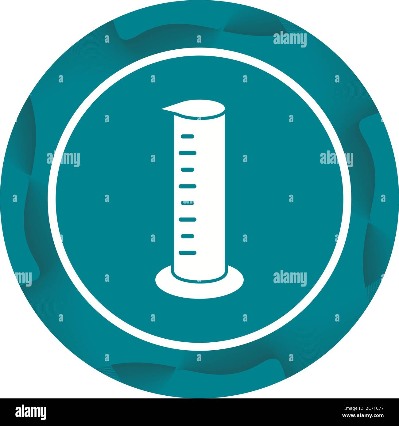 Graduated cylinder volume Stock Vector Images - Alamy