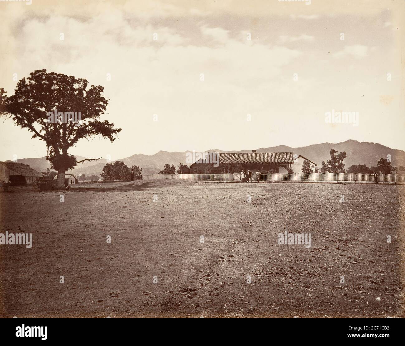 California ranch and 19th century hi-res stock photography and images ...