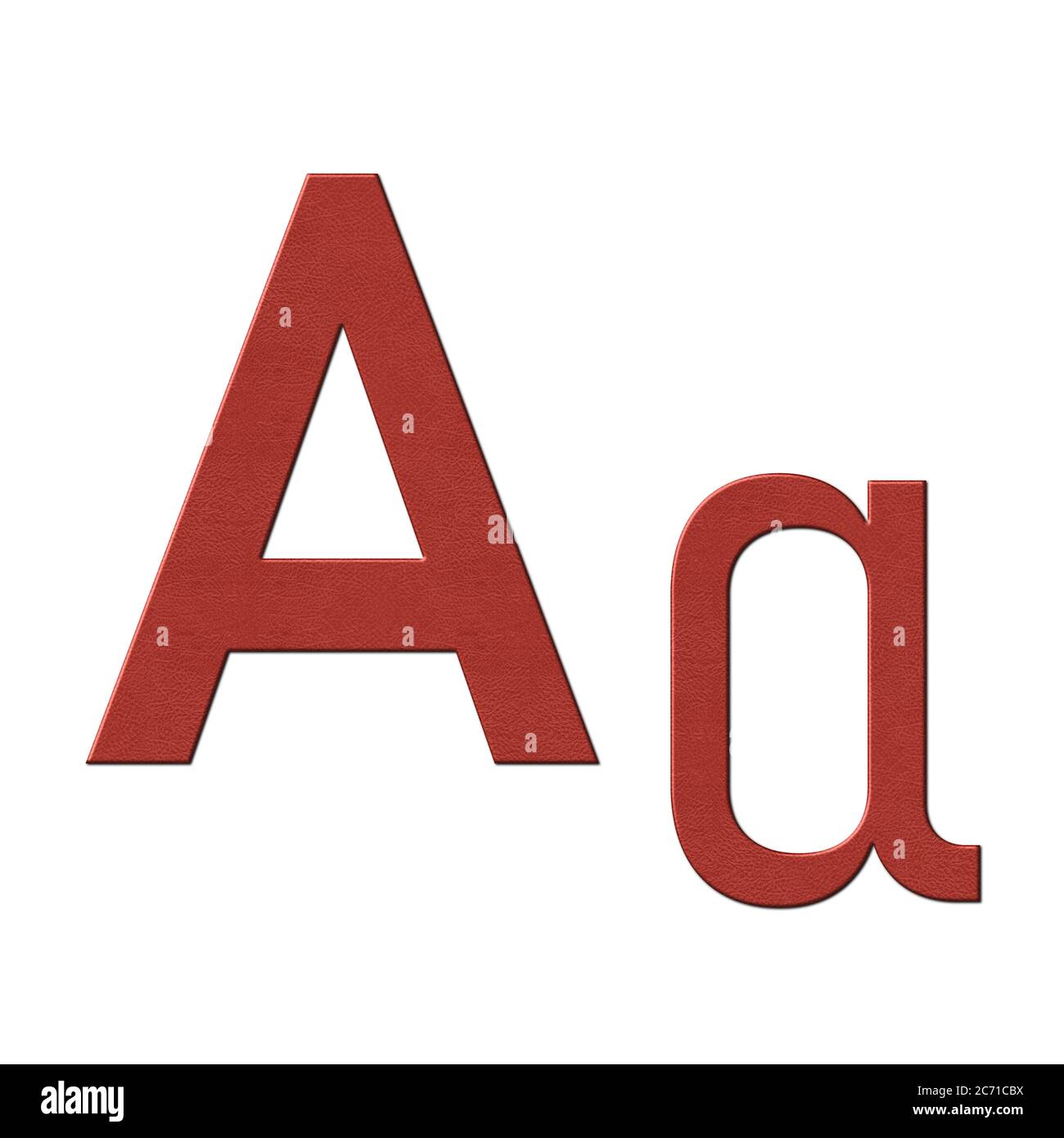 Alpha symbol greek Cut Out Stock Images & Pictures - Alamy