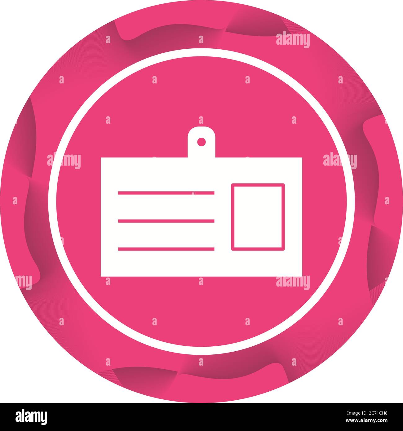 Unique Pass Card Vector Glyph Icon Stock Vector Image & Art - Alamy