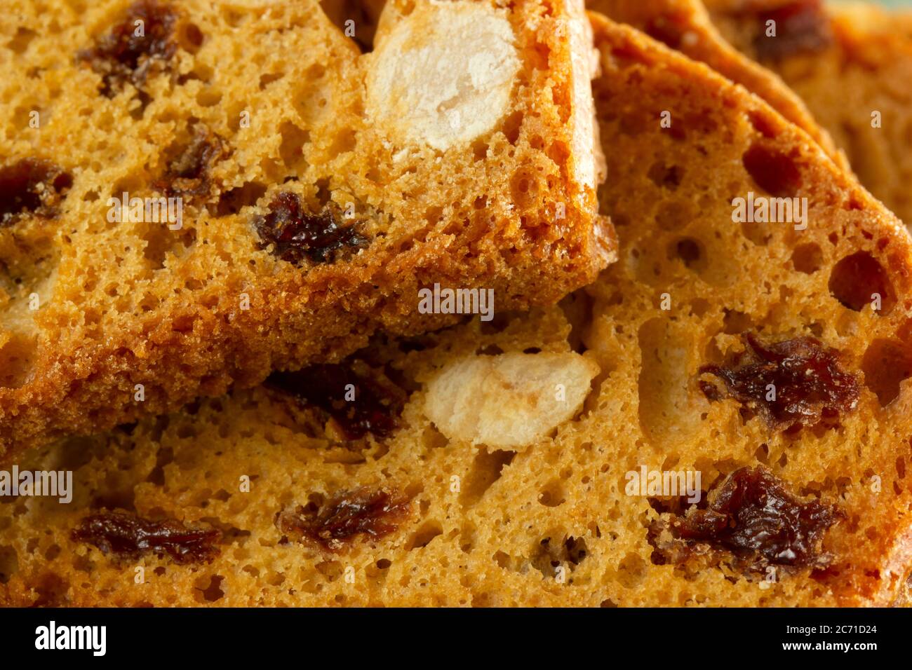 Crispy biscuits with fruit. Italian biscotti Stock Photo - Alamy