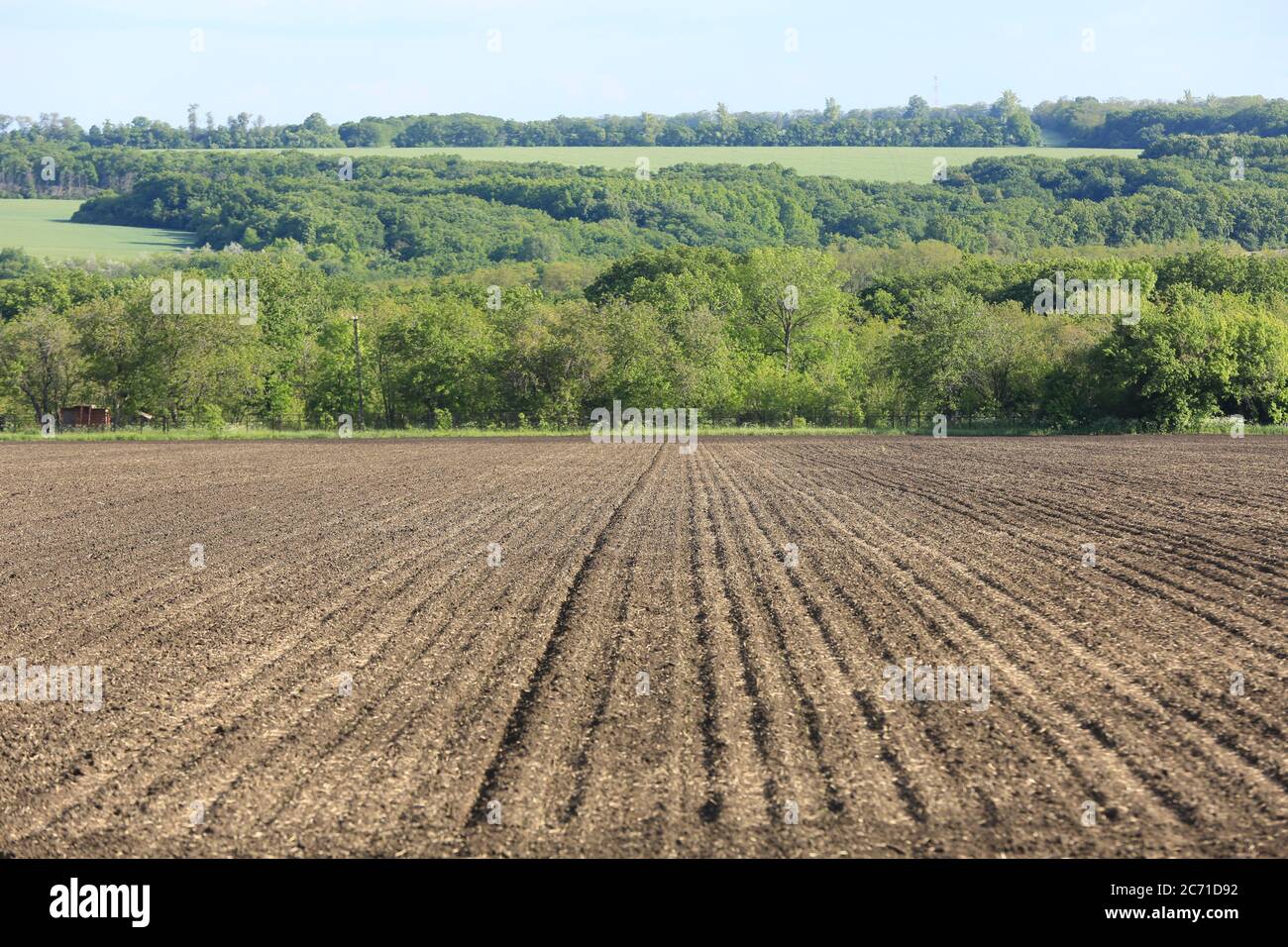 Edge lines on the field hi-res stock photography and images - Alamy