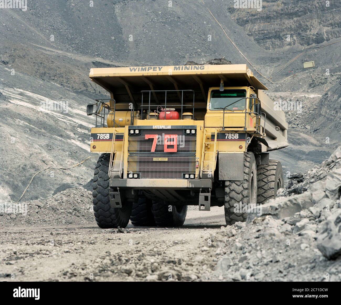 Ffos lass opencast coal mine hi-res stock photography and images - Alamy