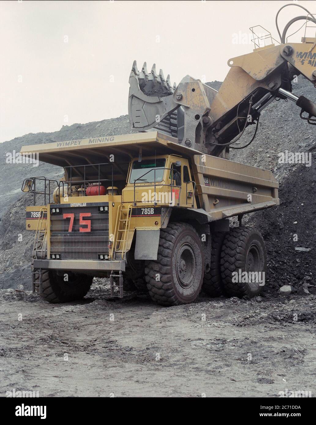 Ffos lass opencast coal mine hi-res stock photography and images - Alamy