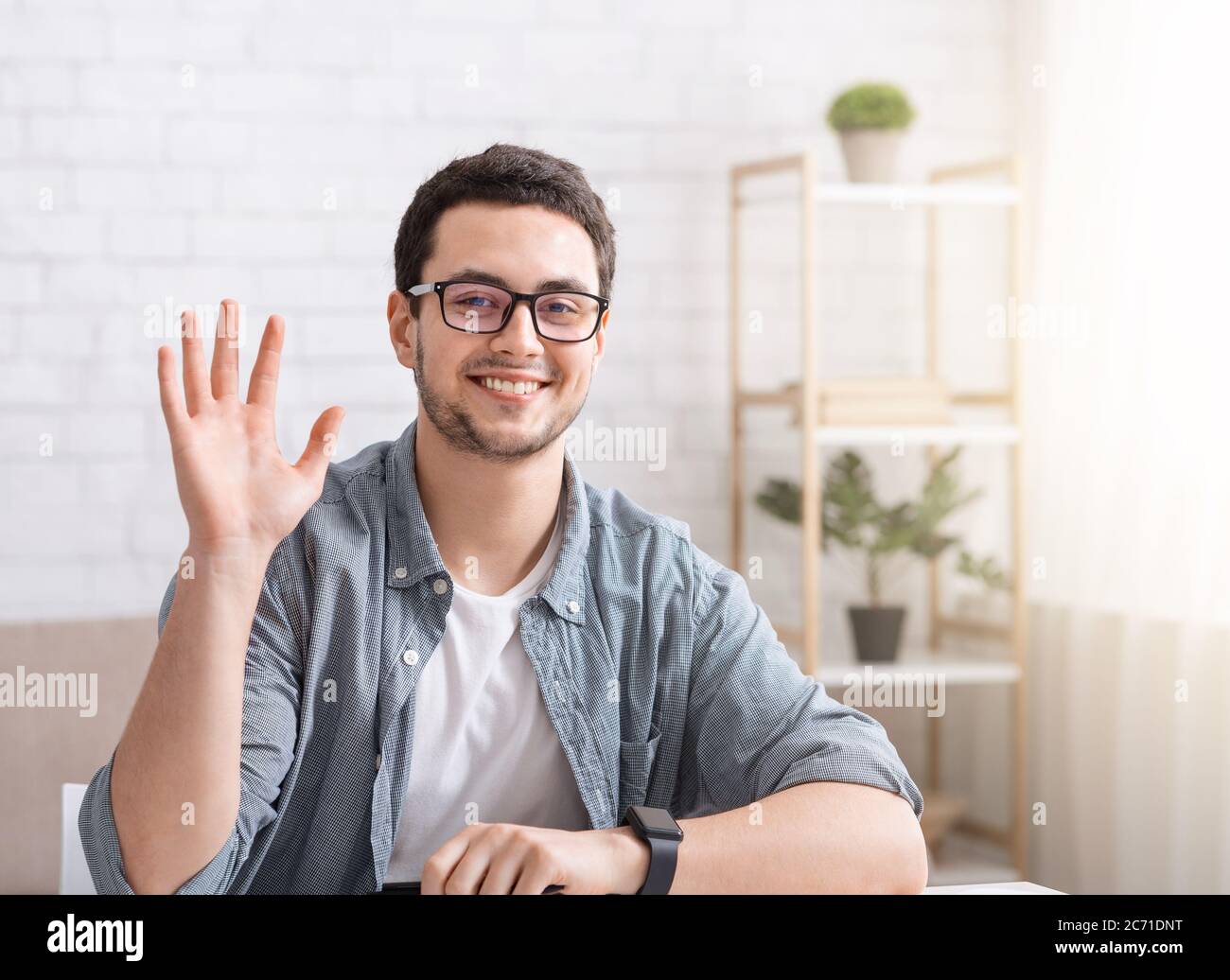 Man waves hi-res stock photography and images - Alamy