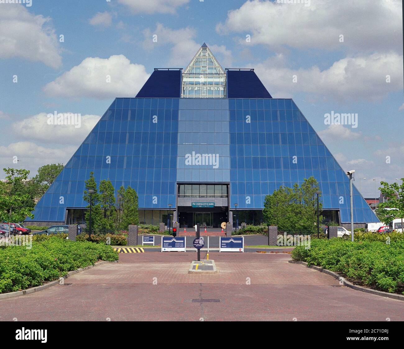 The then brand new Kings Valley pyramid shaped office building at Kings ...