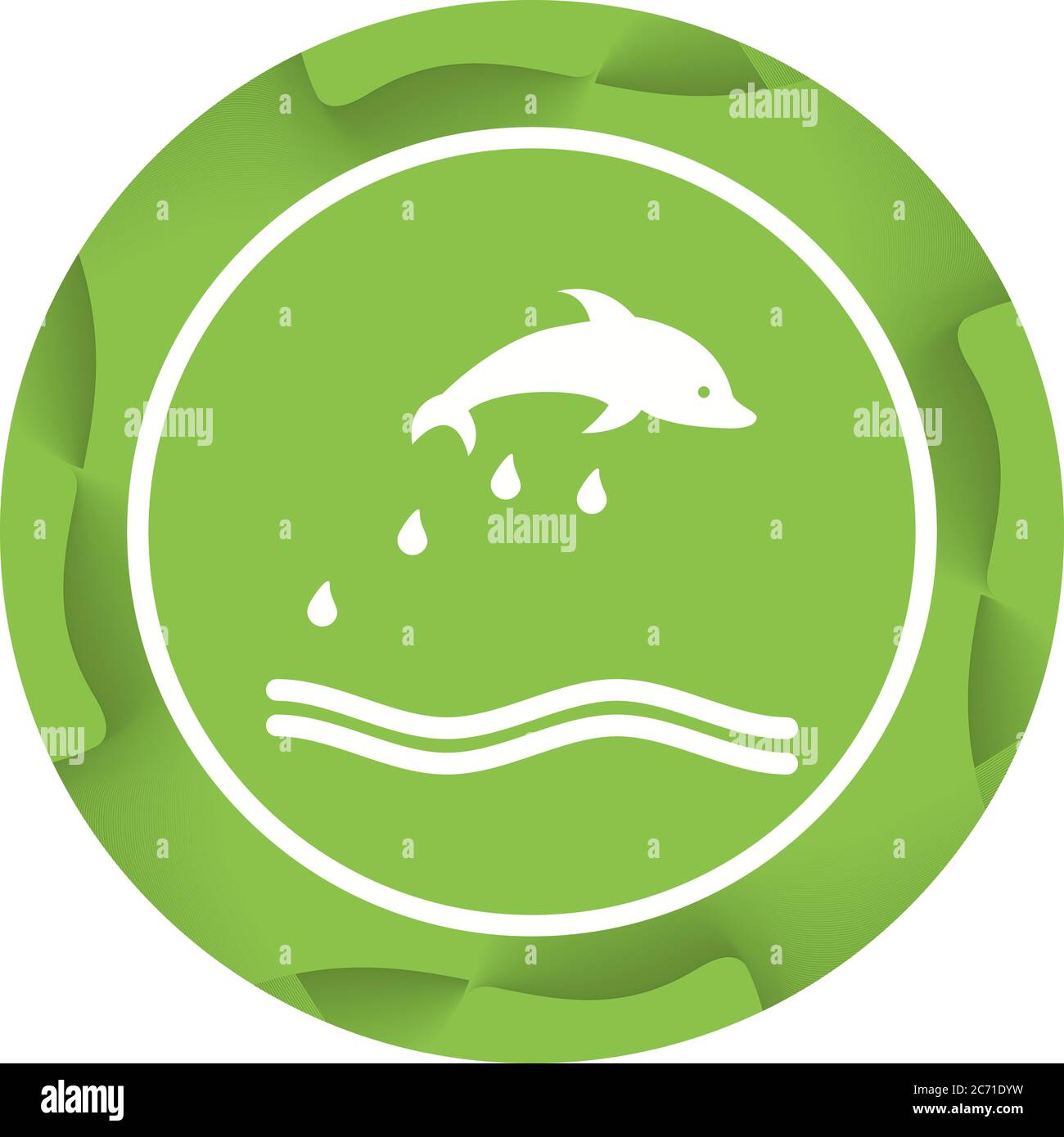 Unique dolphin Stock Vector Images - Alamy
