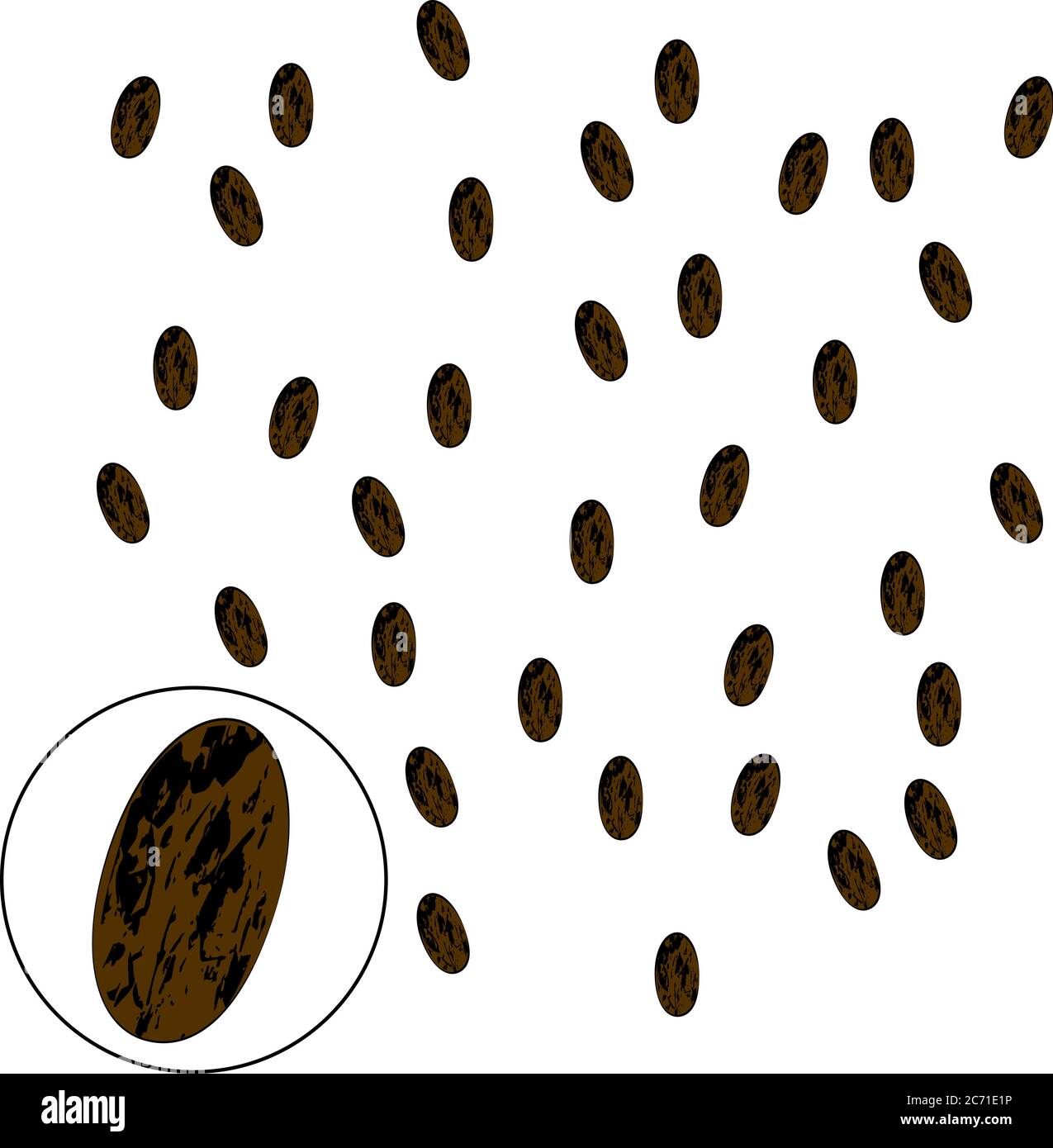 The farmer plant the seed Cut Out Stock Images & Pictures - Alamy