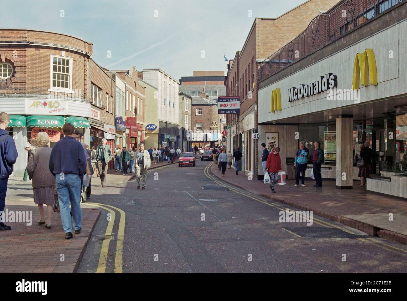 Macclesfield town centre cheshire england hi-res stock photography and ...