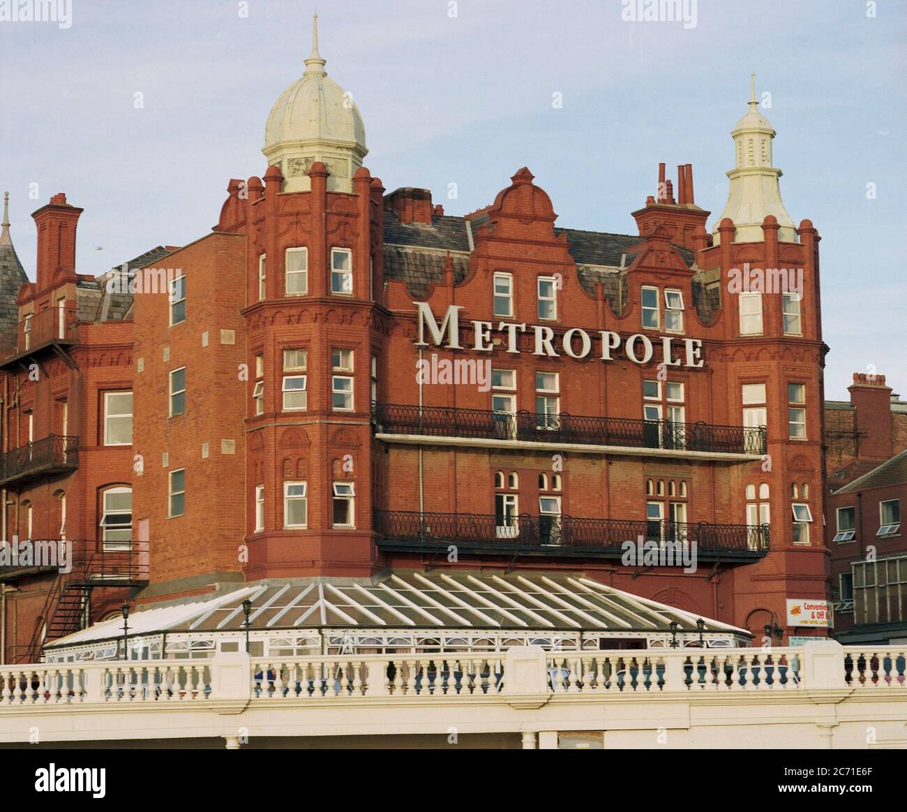 Metropole Hotel Blackpool, North West England, UK in 1997 Stock Photo ...