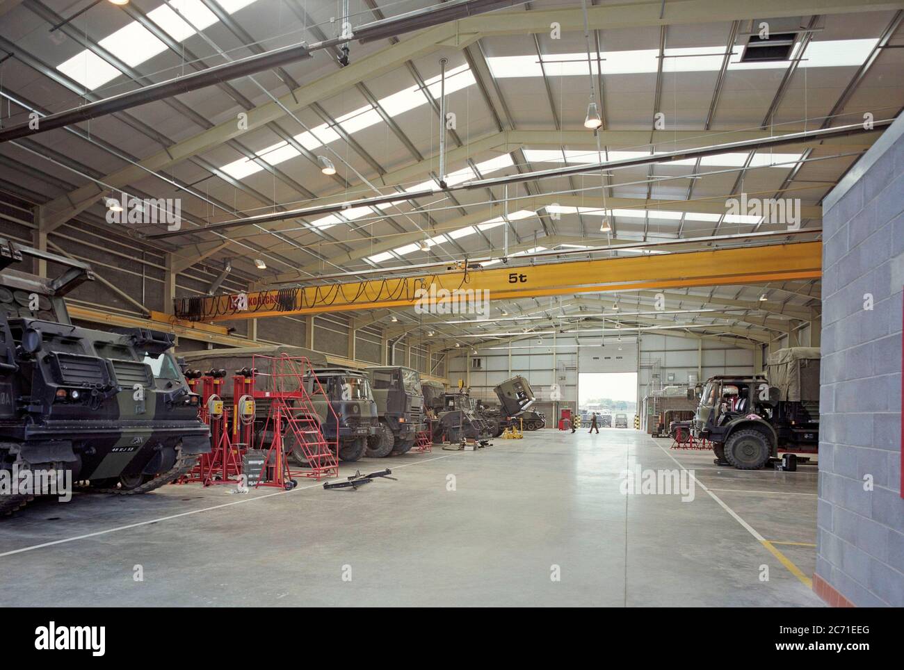 Albemarle Barracks, Northumberland, UK when brand new in 1997 Stock ...